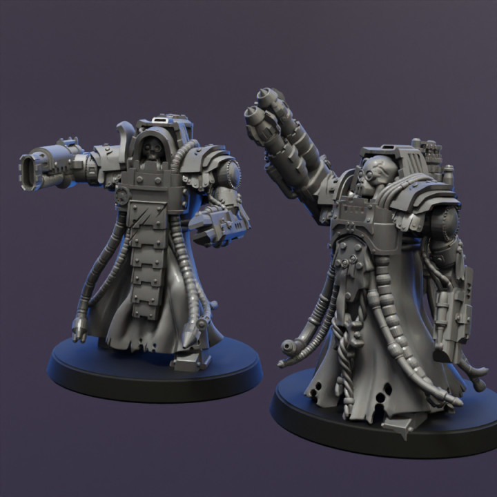 3D Printable Forgekeeper Myrmex Terminators with Captain by ddd_martin ...
