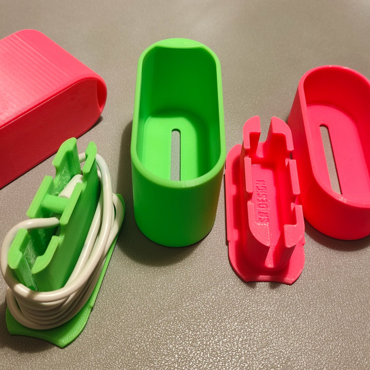 3D Printable Cable Winder by MING