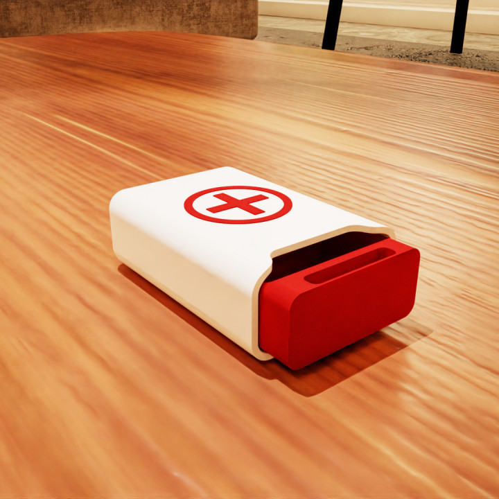 3D Printable Life Saver Pill Box by Lazy Bear