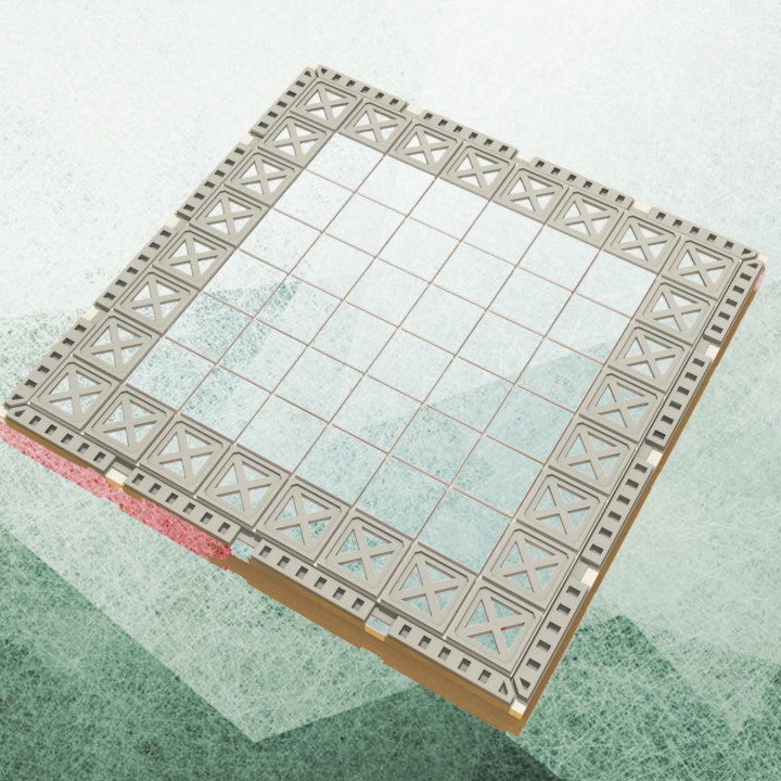 3D Printable Concretium Hab-block / Hab-tower flat roofs by ...