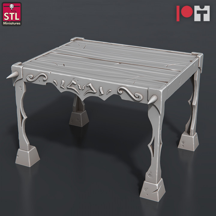 3D Printable Jail Set by STL Miniatures