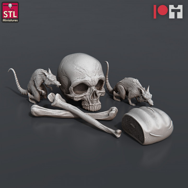 3D Printable Jail Set by STL Miniatures