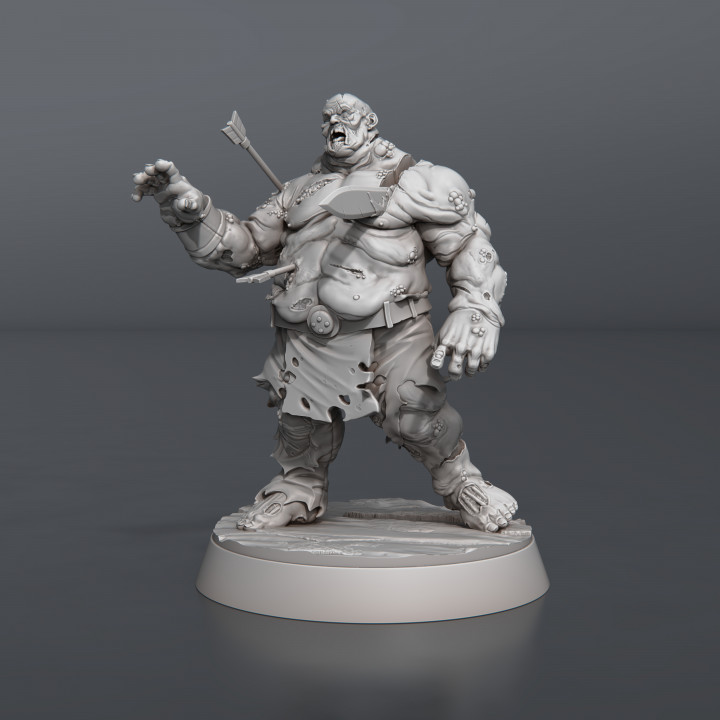 3D Printable Zombie Set by STL Miniatures