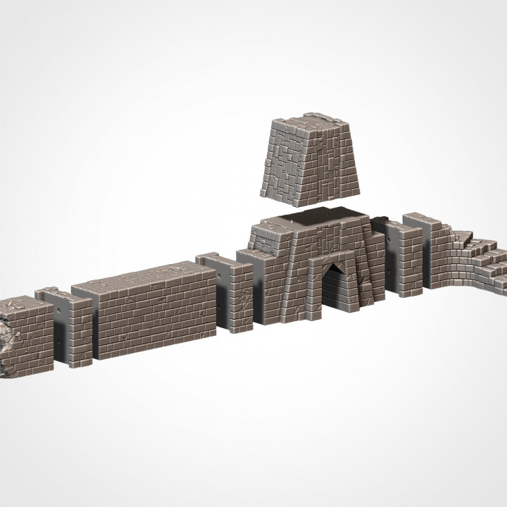 3D Printable MODULAR CIVILIZATION by Txarli Factory