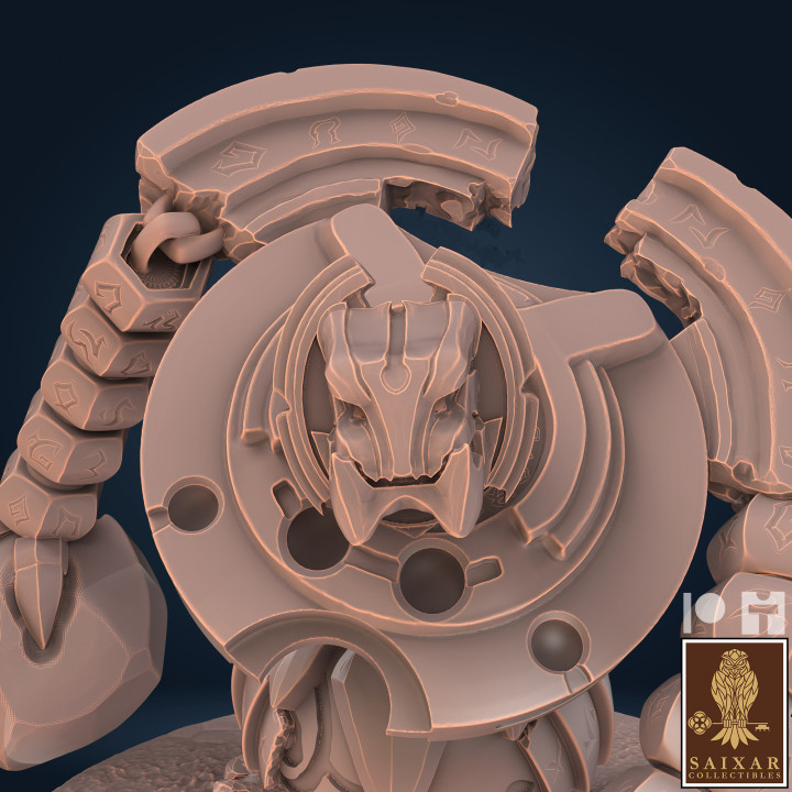 3D Printable Ancient Sentinel by Saixar Collectibles