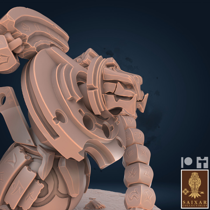 3D Printable Ancient Sentinel by Saixar Collectibles