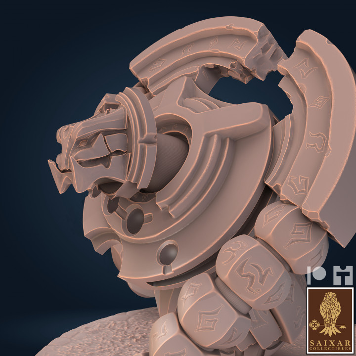 3D Printable Ancient Sentinel by Saixar Collectibles