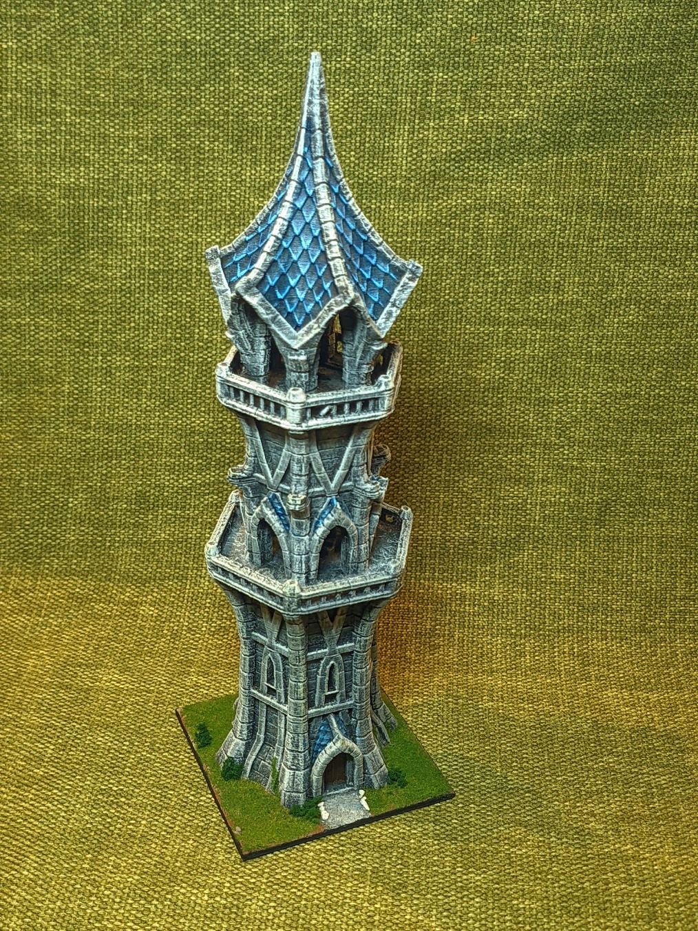 3D Printable Elven Watchtower - Tabletop Terrain - 28 MM by MiniatureLand