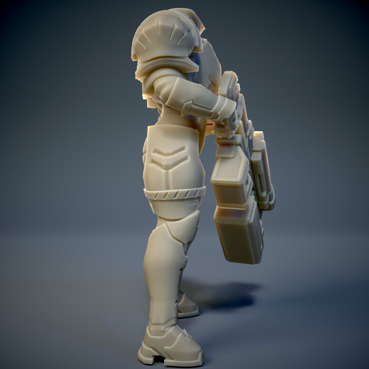 3D Printable Saints Wavemakers by Mad's Minis