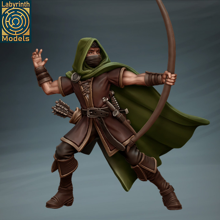 3D Printable Robin Hood Collection - 32mm scale by Labyrinth Models
