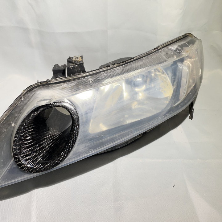 3D Printable Civic 8 gen sedan headlight Air Duct by ABiesel DIaz