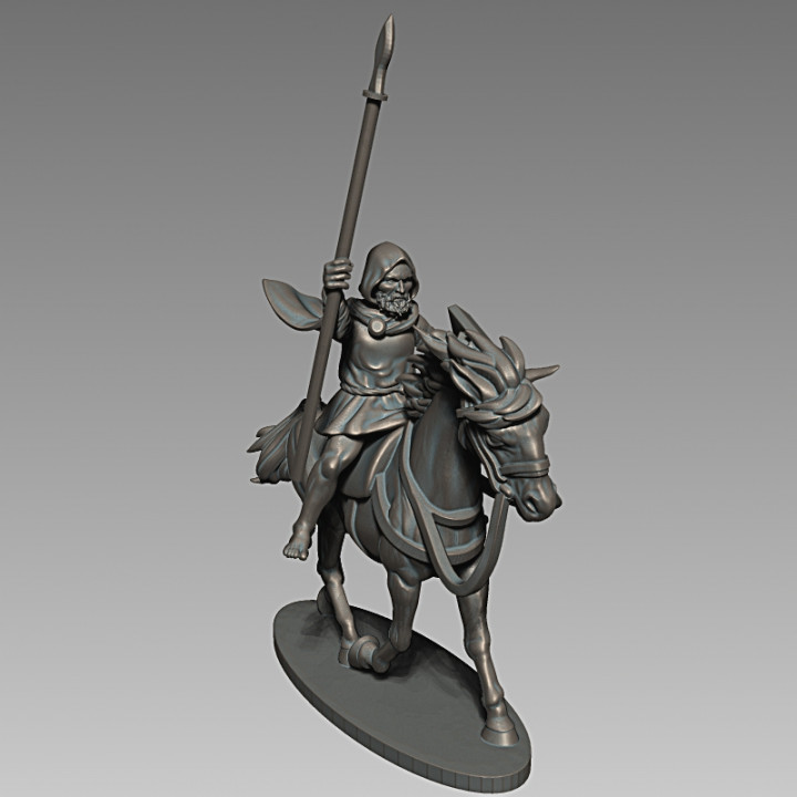 3D Printable Pict Cavalry by Wargames Atlantic