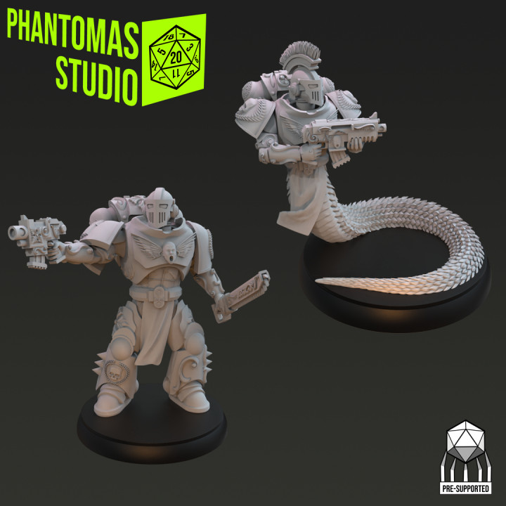 3D Printable Empress Offspring- Astral Soldiers by PHANTOMAS_STUDIO