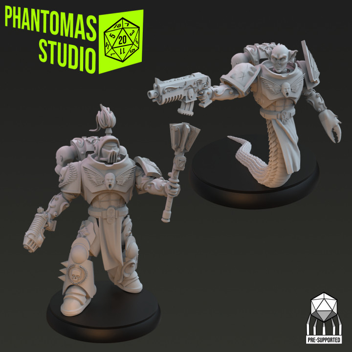 3D Printable Empress Offspring- Astral Soldiers by PHANTOMAS_STUDIO
