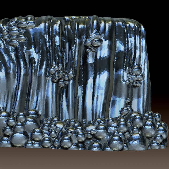 3D Printable Waterfall Terrain by Dark-Platypus Studio