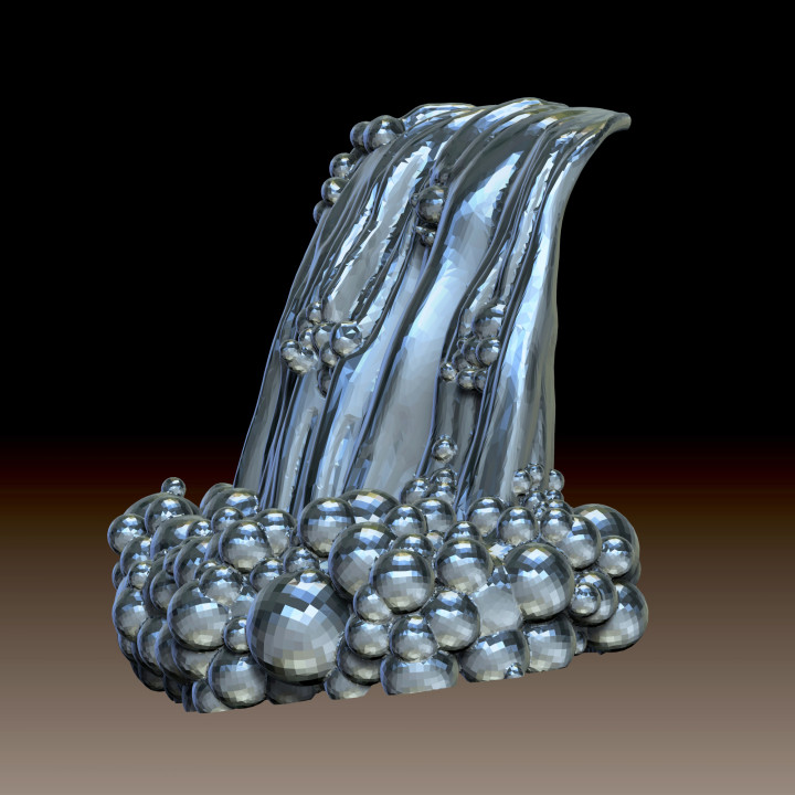 3D Printable Waterfall Terrain by Dark-Platypus Studio