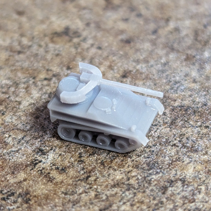 3D Printable Wiesel 1 AWC w/ 20mm cannon by Joel King