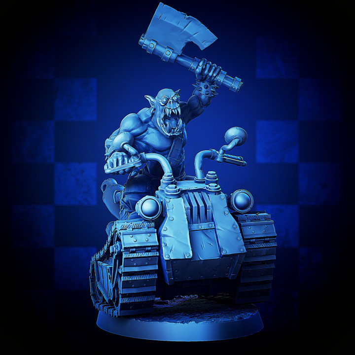 3D Printable MrModulork's Mini Trak Bikes by MrModulork