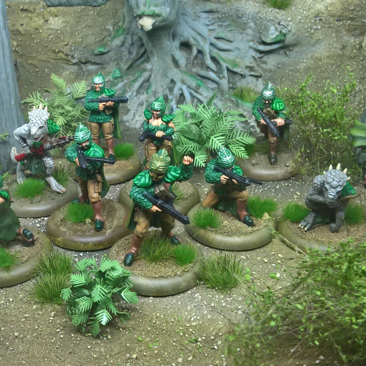 3D Printable Forest Moon Bundle by Cold War Miniatures