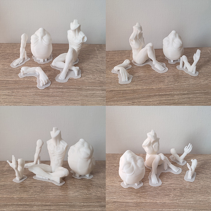 3D Printable 4 Aliens by PipeCox