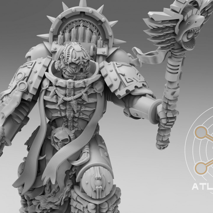 3D Printable Irirangi - Wai Toa Tohunga (High Priest) by Atlan Forge