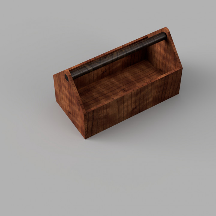 3D Printable ToolBox with Divider by Olivier Koenders