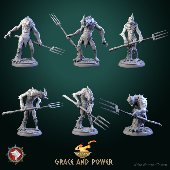 3D Printable 'Grace and Power' February 2024 release 29 STL's ...