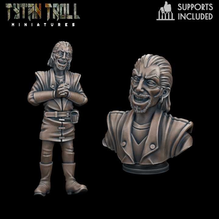 3D Printable Curse of Strahd - Mini Bust Pack 10 [Pre-Supported] by ...