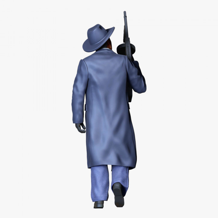3D Printable N4 GANGSTER OR MAFIA by 3DP Miniatures
