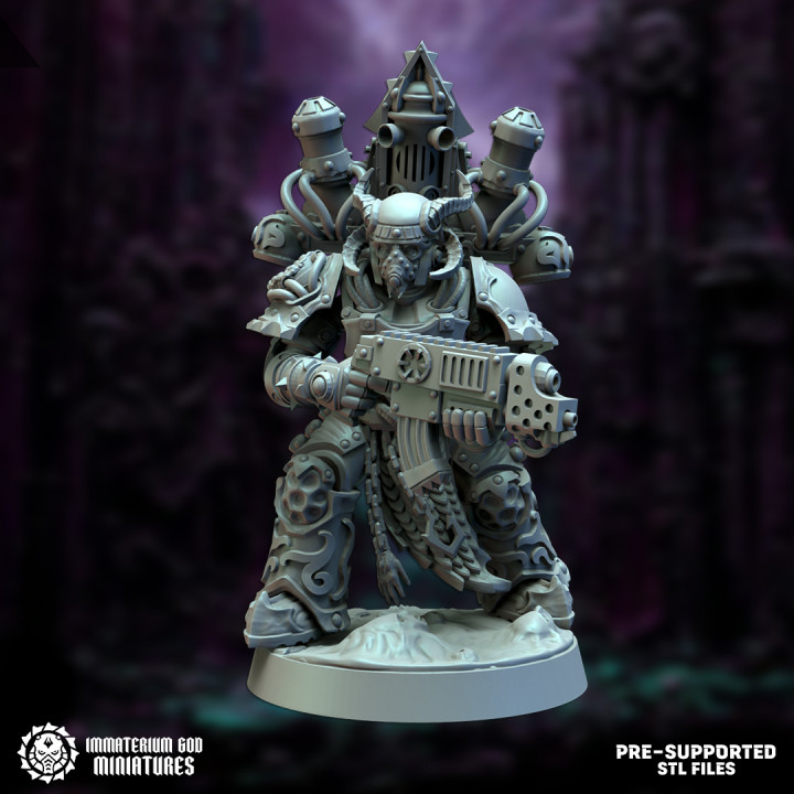 3D Printable Surgeon mutants set (8 poses) by Immaterium God Miniatures