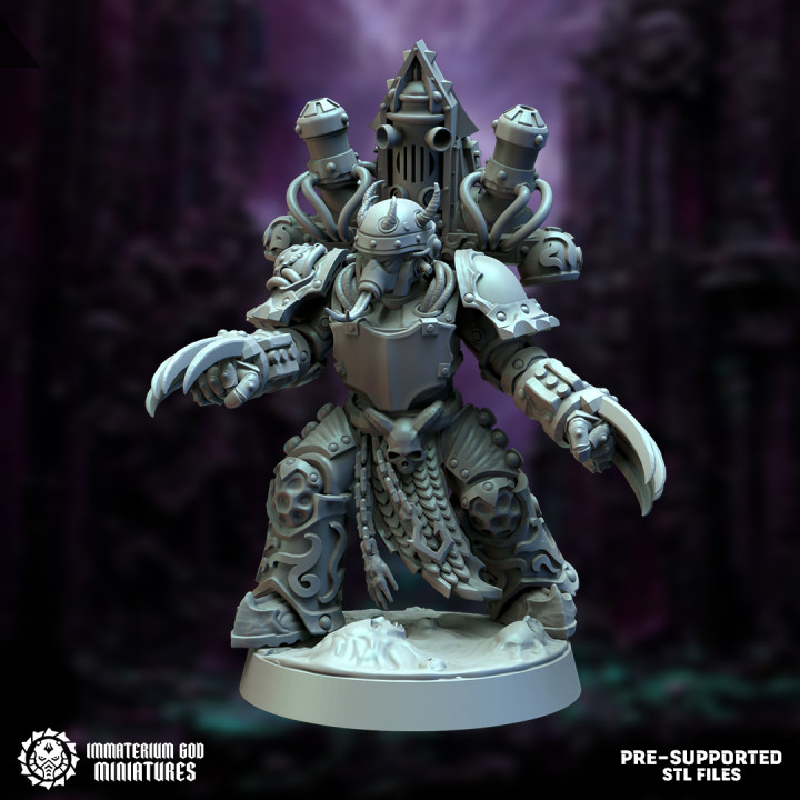 3D Printable Surgeon mutants set (8 poses) by Immaterium God Miniatures