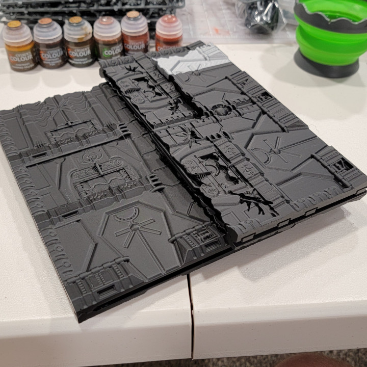 3D Print of Secutor Tactics - Necromatons - Ruins by DrChuckster