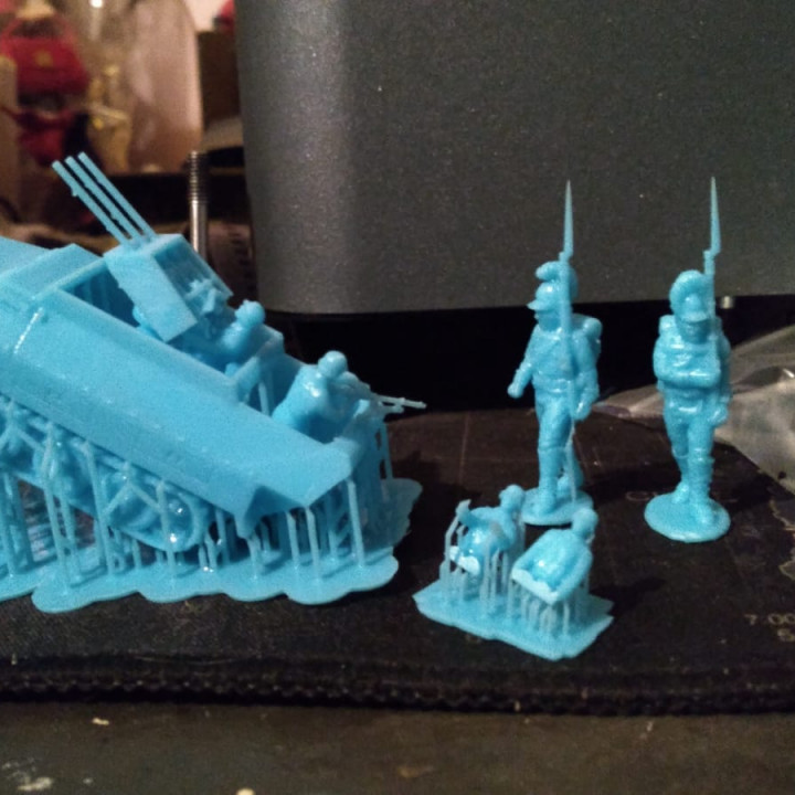 3D Print of Half-track Sd.Kfz.251/21 Ausf.D Fliegerabwehr ...