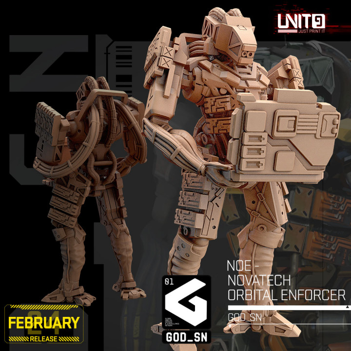 3D Printable Cyberpunk models BUNDLE - GOD_SN - (February24 release) by ...
