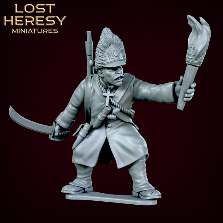 3D Printable Austrian German Grenadier by Lost Heresy Miniatures