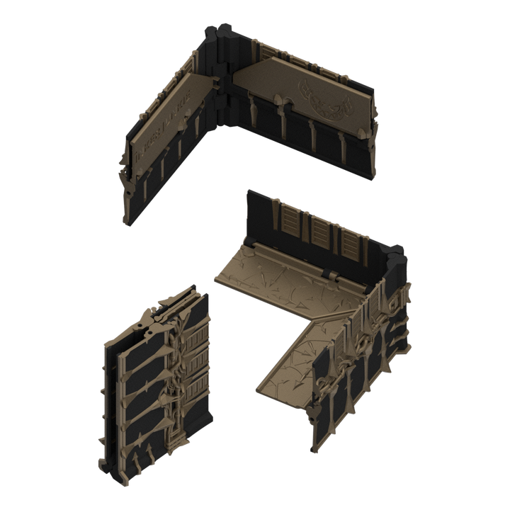 3D Printable Foldable Terrain - Test Files by Tinker Junkie