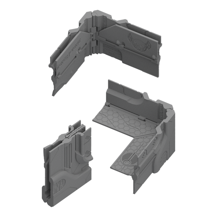 3D Printable Foldable Terrain - Test Files by Tinker Junkie