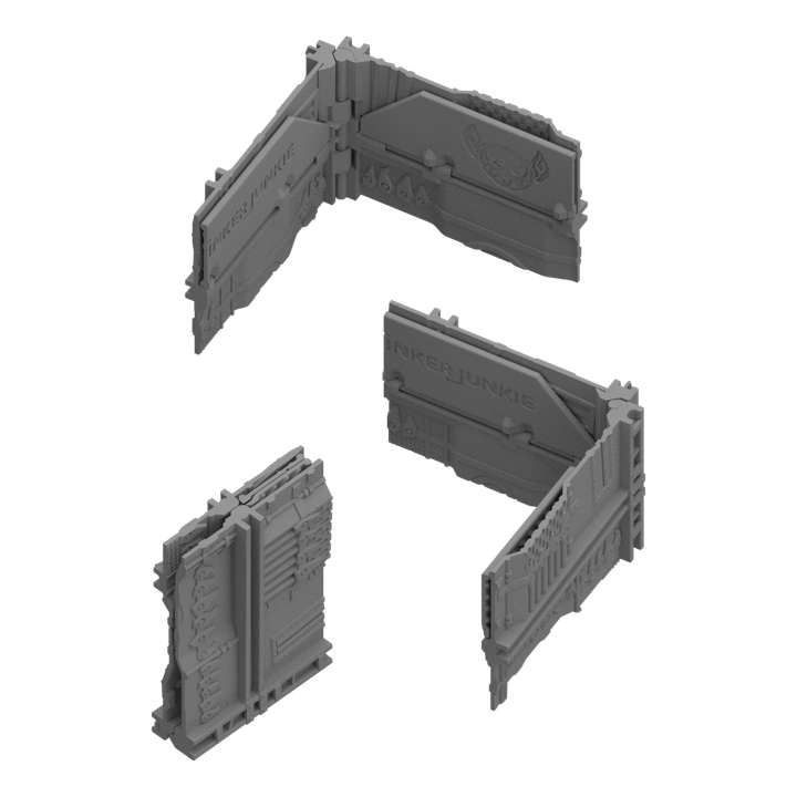 3D Printable Foldable Terrain - Test Files by Tinker Junkie