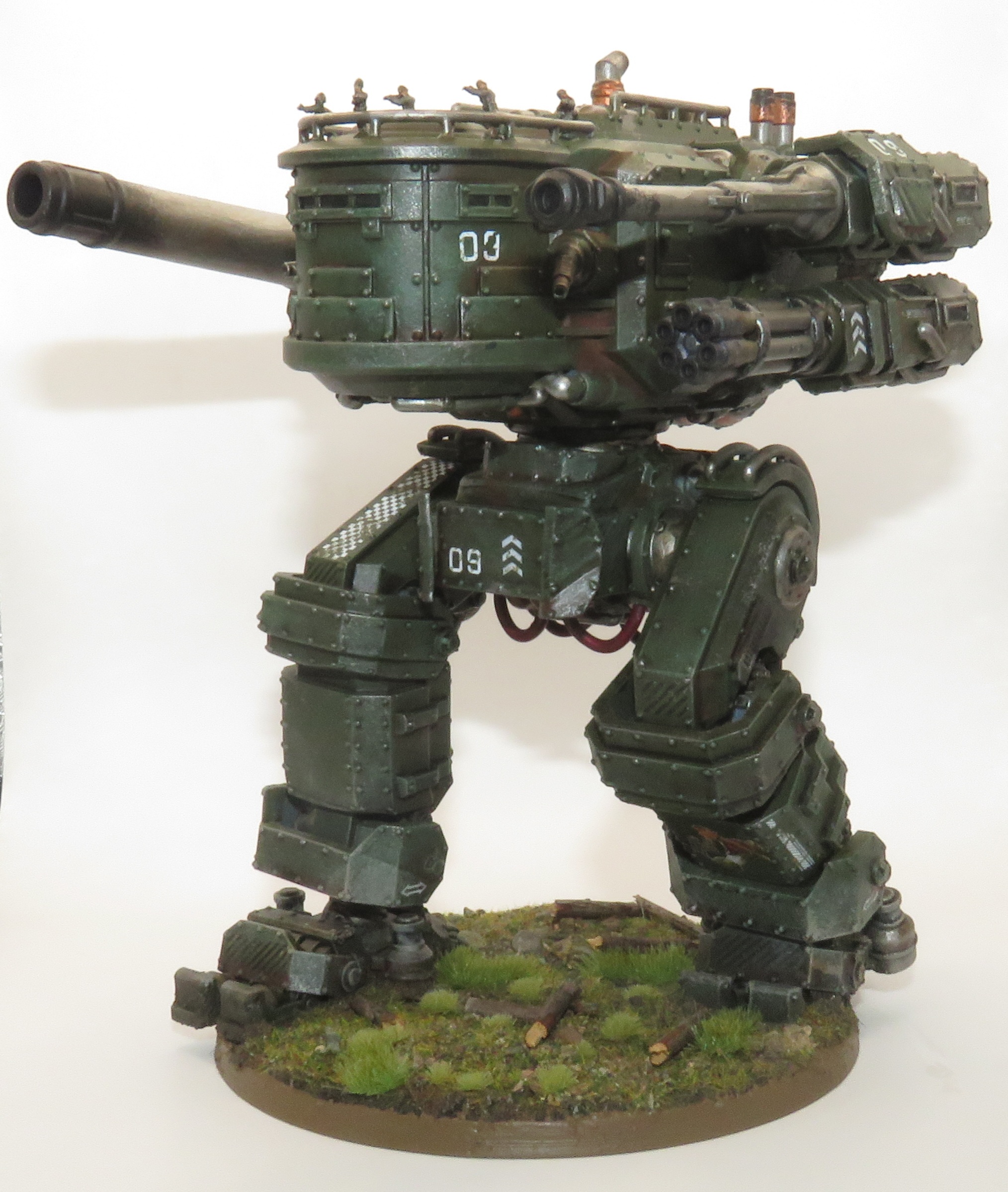 3D Printable "Rampart" Colossal Rig | Dieselpunk Mech by Scoutsifer Studio