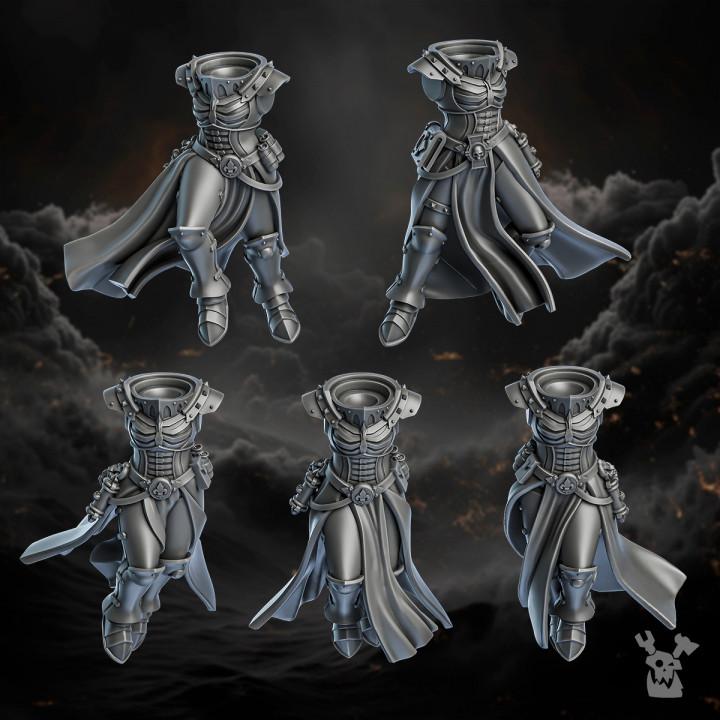 3D Printable Retribution Angels (build-kit) by dakkadakka.store