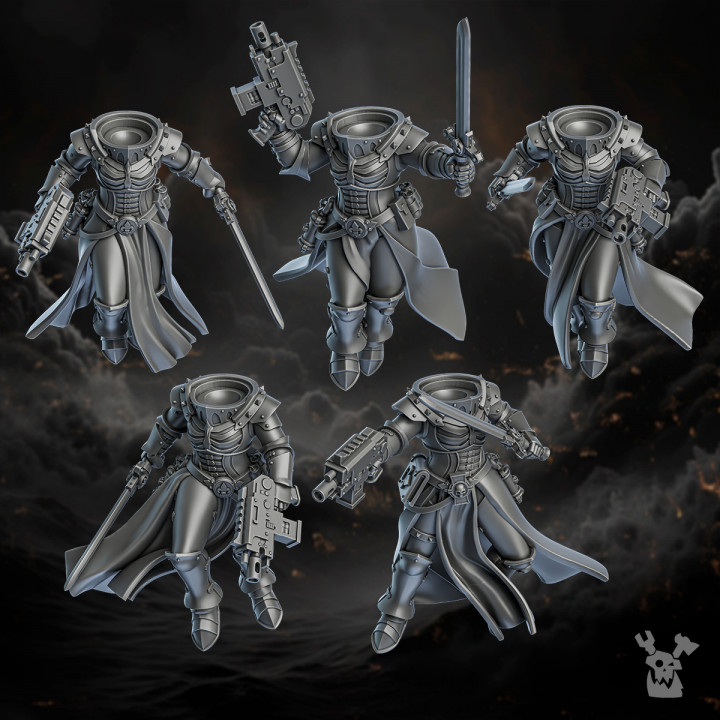 3D Printable Retribution Angels (build-kit) by dakkadakka.store