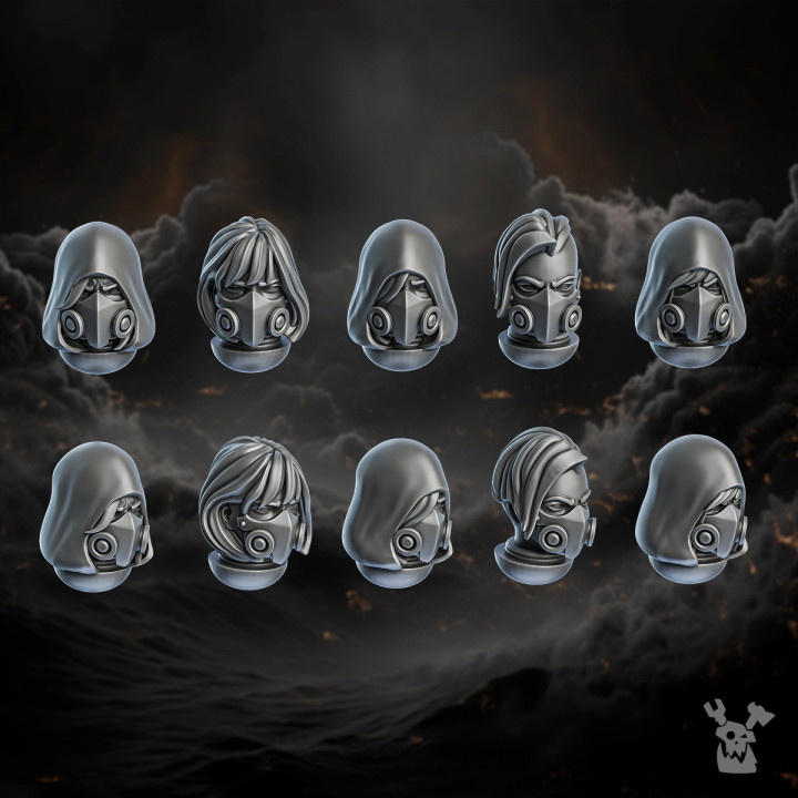 3D Printable Retribution Angels (build-kit) by dakkadakka.store