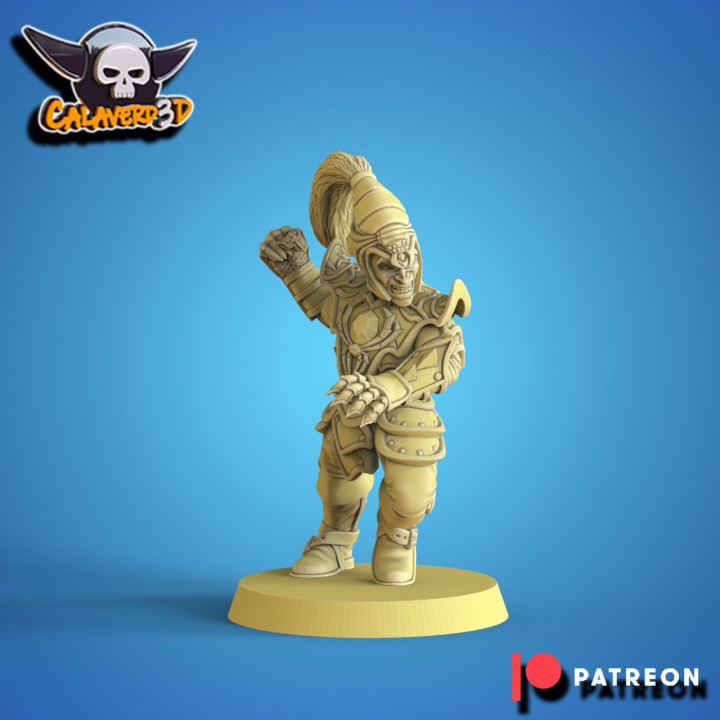 3D Printable Worshippers of Spider queen Team - March 2024 by Calaverd3D