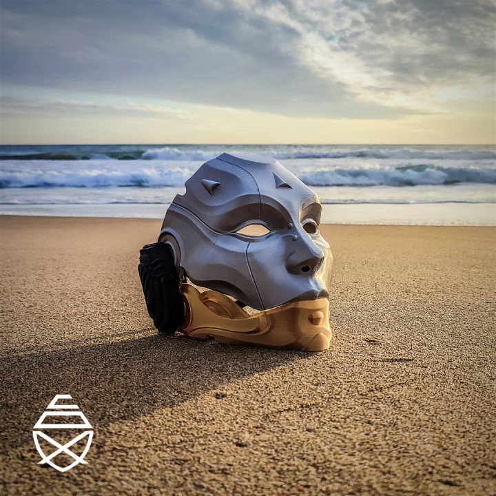 3D Printable Droid Mask by PipeCox