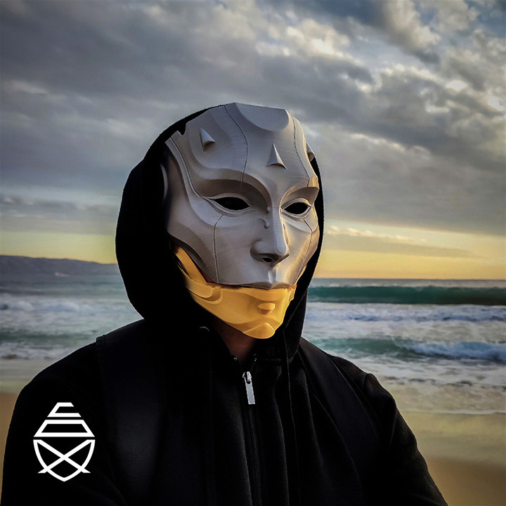 3D Printable Droid Mask by PipeCox