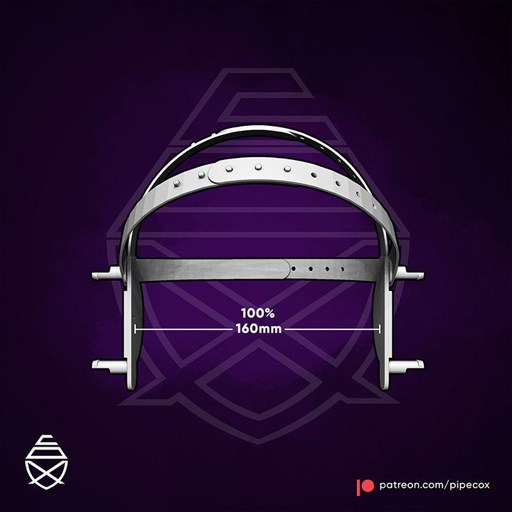 3D Printable Droid Mask by PipeCox