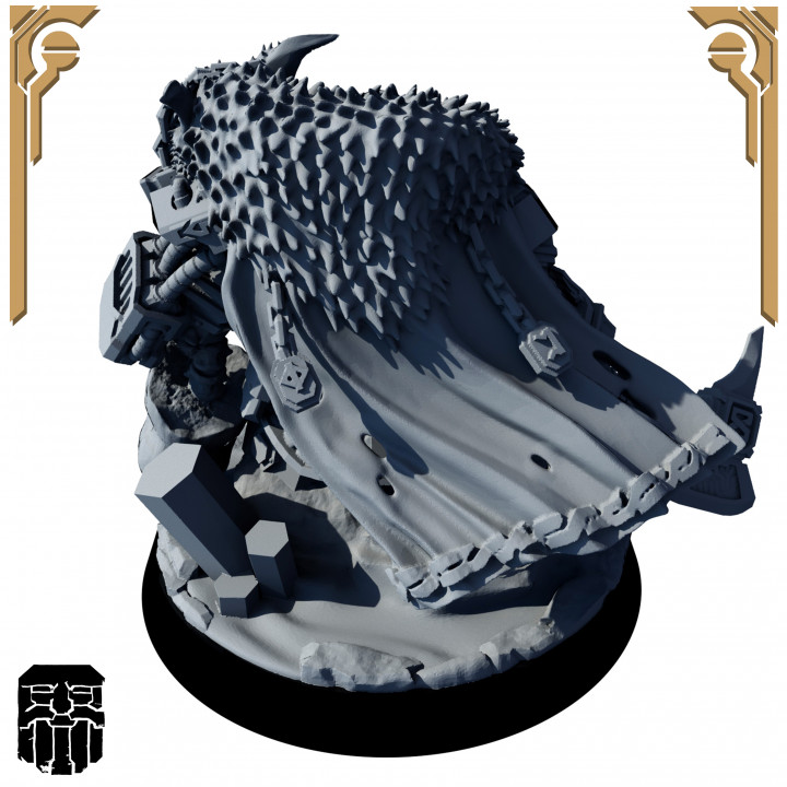 3D Printable Warden Hjalmar Redmane - Presupported by Forged in Fury ...