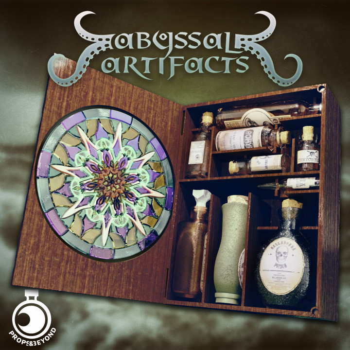 3D Printable Abyssal Artifacts - Full Collection by Props&Beyond
