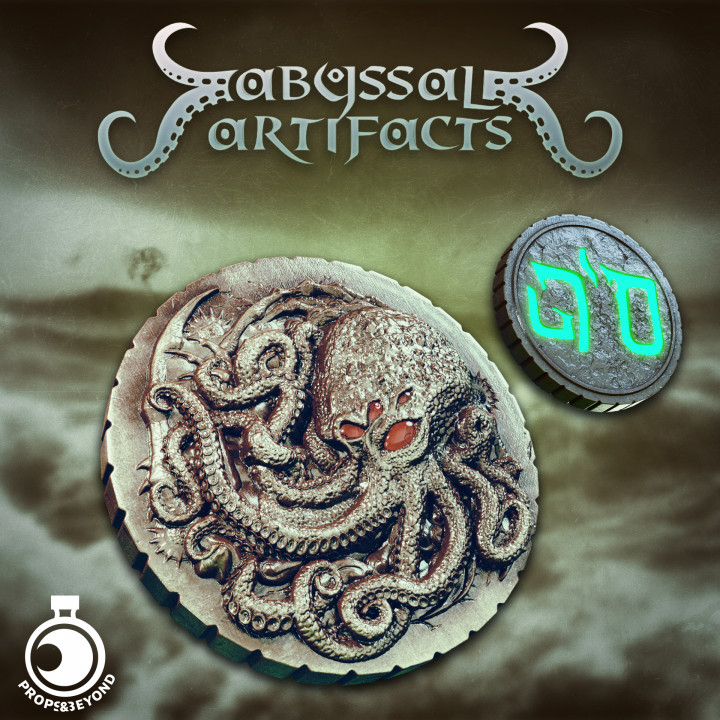 3D Printable Abyssal Artifacts - Full Collection by Props&Beyond