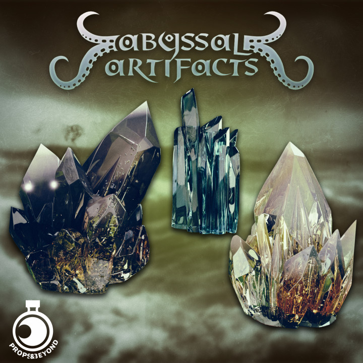 3D Printable Abyssal Artifacts - Full Collection by Props&Beyond